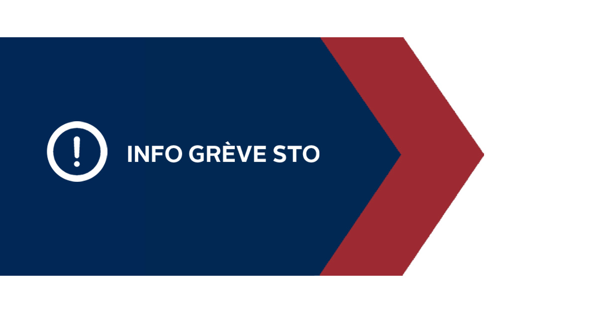 INFO GRÈVE | Avis général | STO